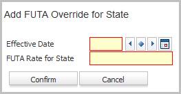 Overrides of FUTA Rates